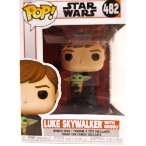 Funko | Toys | Funko Pop Star Wars Disney Luke Skywalker With Grogu 22 ...